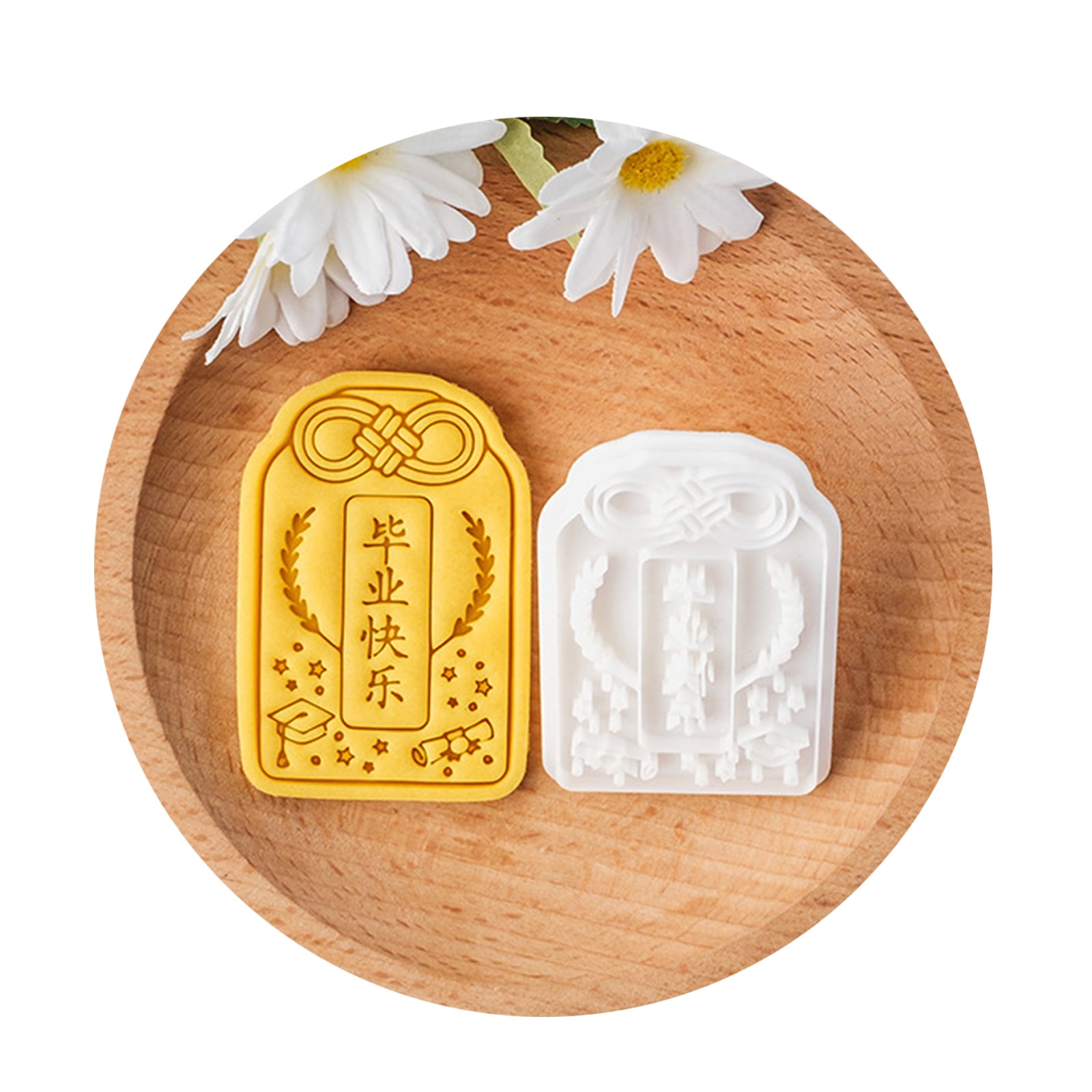 Graduation Season Dessert Molds Distinctive Cookie Stamp Cookie Molds ...