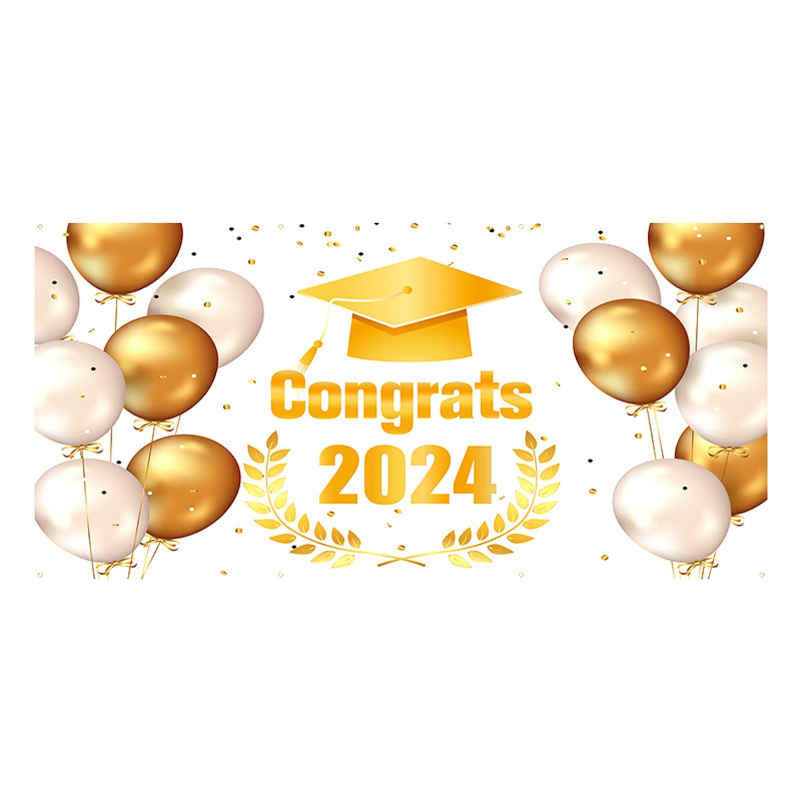 Graduation Season Garage Door Hanging Flag Banner Graduation Party ...