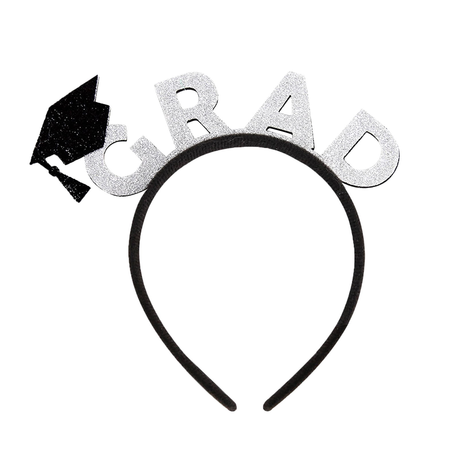 Graduation Season Letter Hair Bands Hanging Fringe Cap Headdress ...