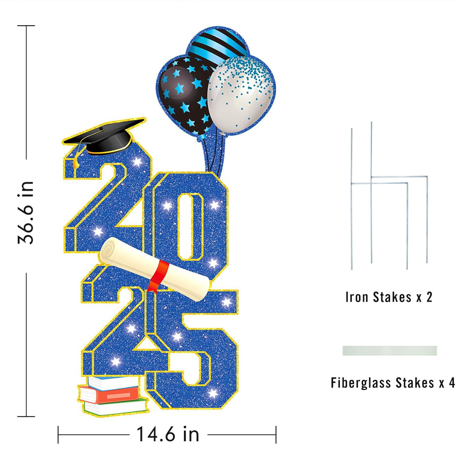 Graduation Season Offers 2025 Graduation Party Decoration Set with LED ...