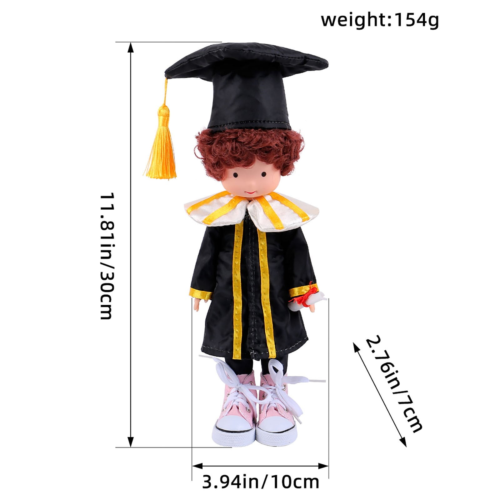 Graduation Season Offers Adorable Graduation Doll with Cap and Gown ...