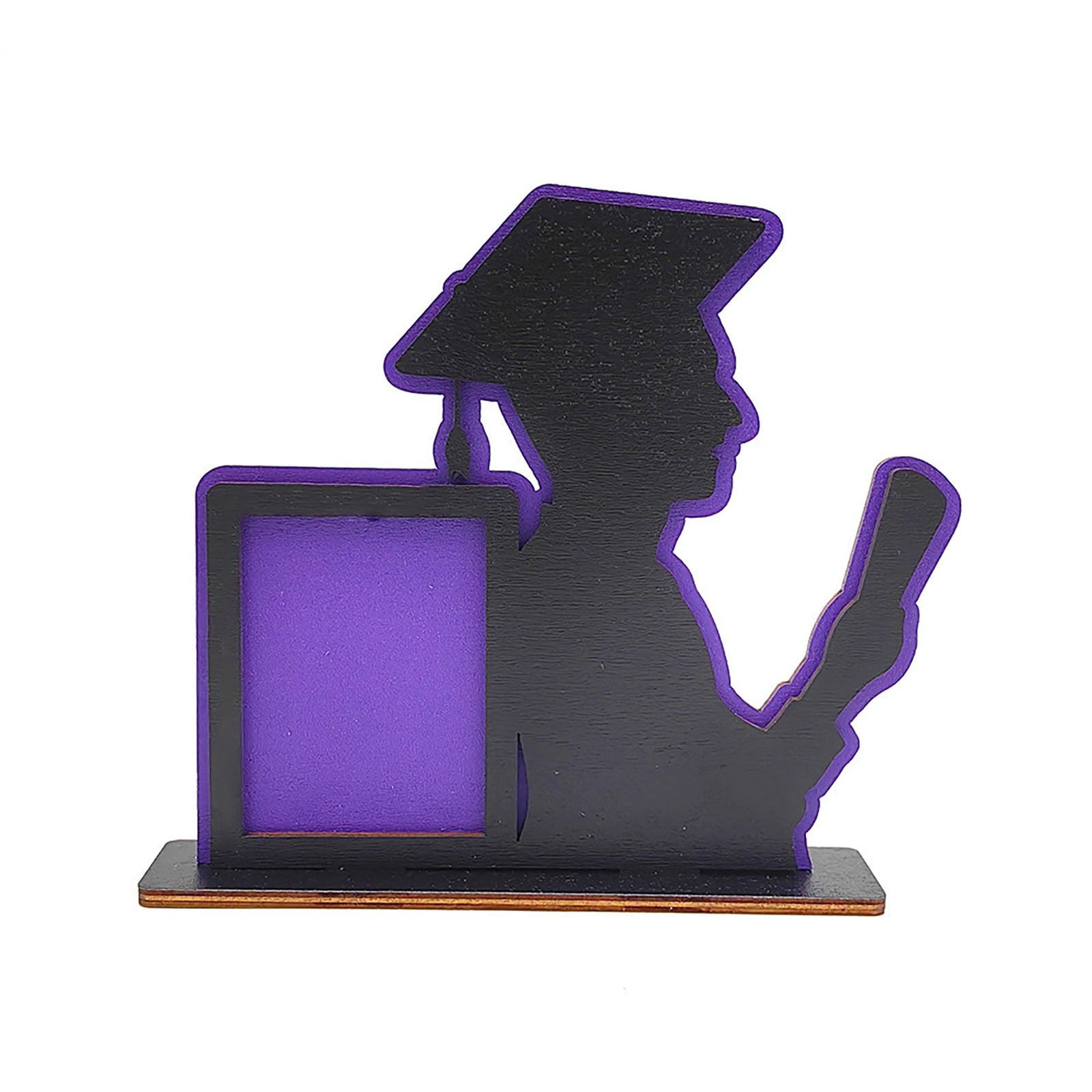 Graduation Season Photo Frame Setup Wooden Combination Boy Photo Stand ...