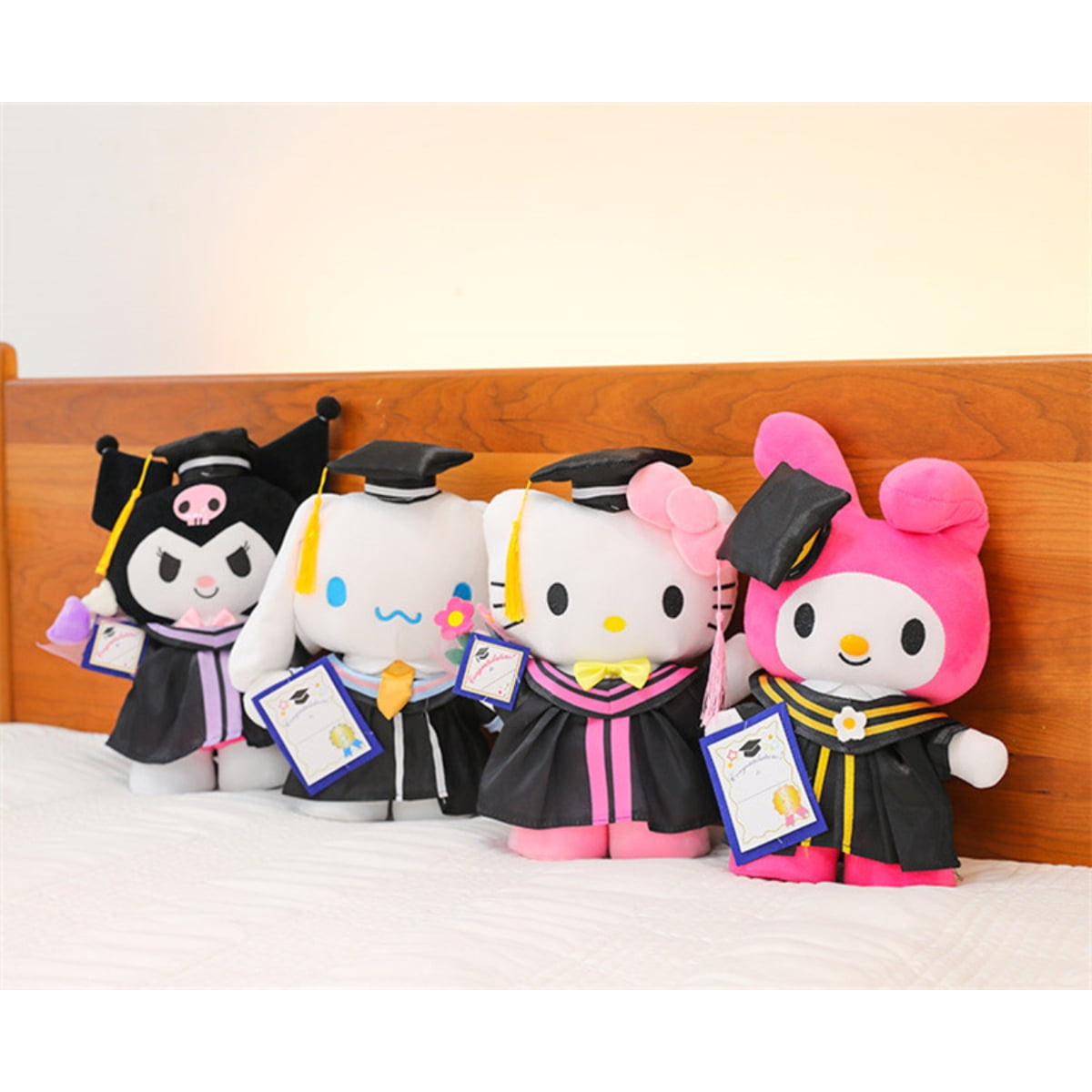 Graduation Season Sanrio Plush Toy Melody Room Accent Endearing Plushie ...