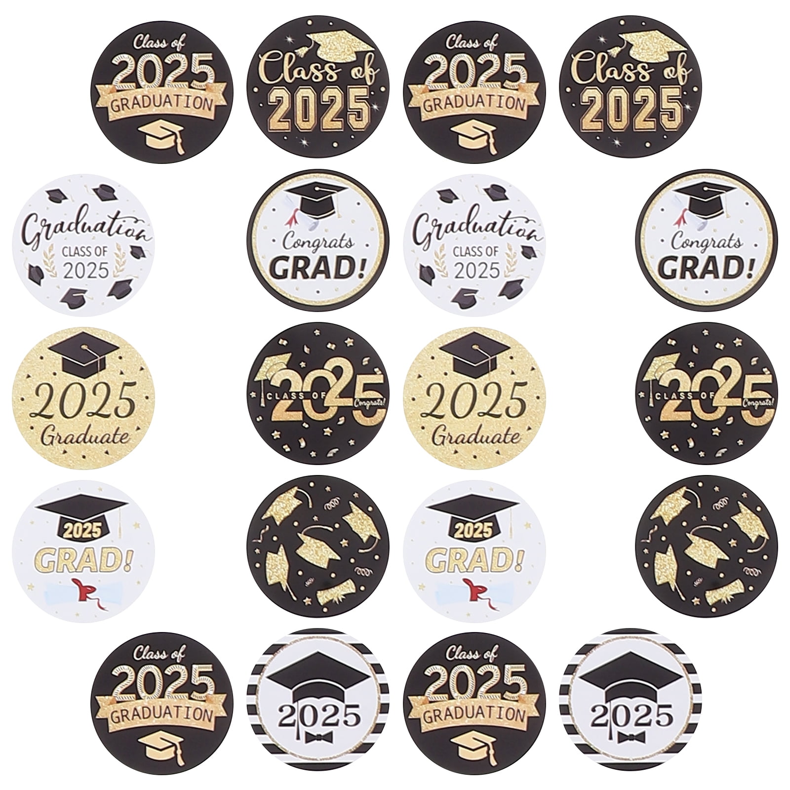 Graduation Season Stickers Organization Cap Labels Wardrobe Two-section ...