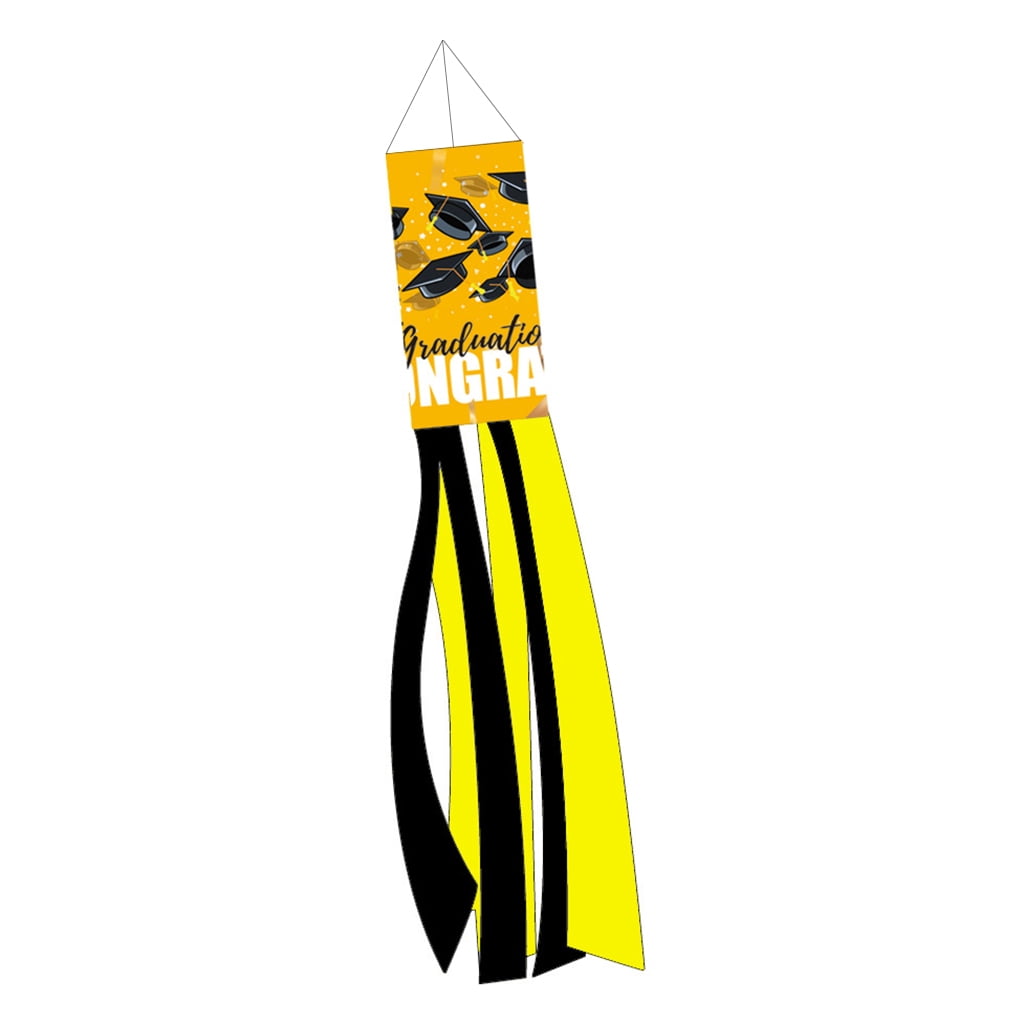 Graduation Season Windsock Weathervane Hair Dryer Flag Garden for ...