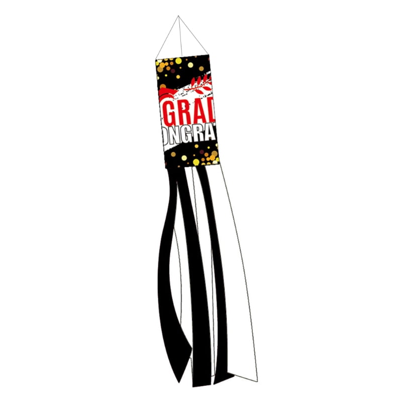 Graduation Season Windsock Weathervane Hair Dryer Flag Garden for ...