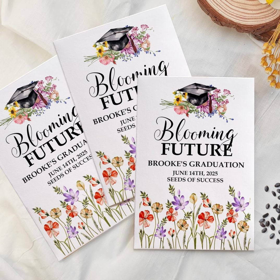 Graduation Seed Packets, Personalized Graduation Gift for Her ...