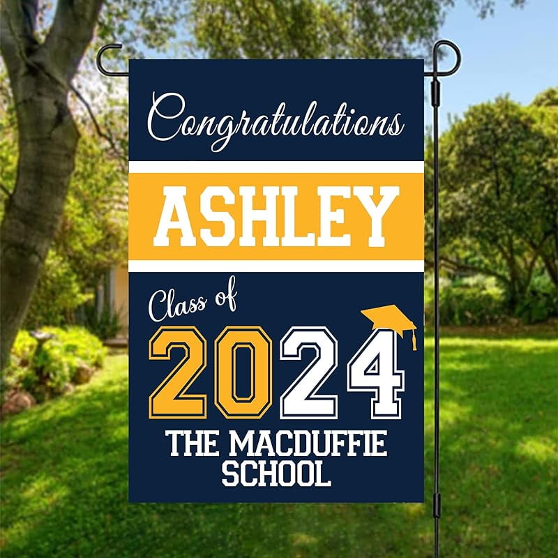 Graduation Senior Flag 2024, Graduate Sign, Graduation Flag Decor, 2024 ...