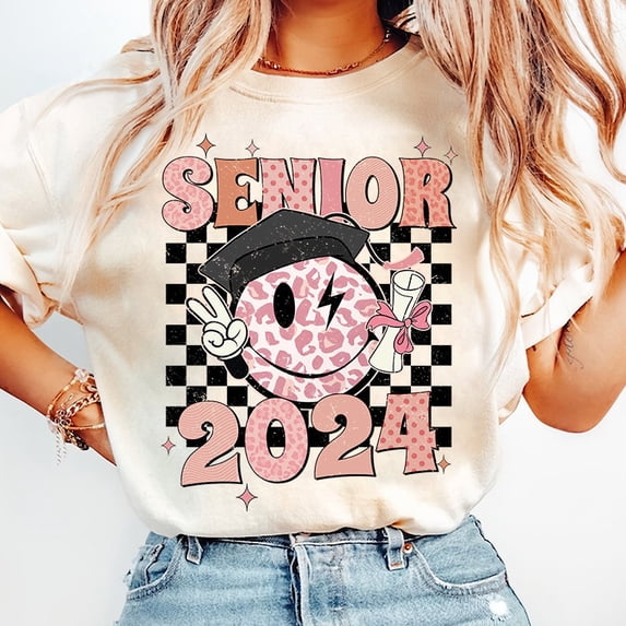 Graduation Senior Smiley Face Senior 2024 Senior Senior 2024 Graduation ...
