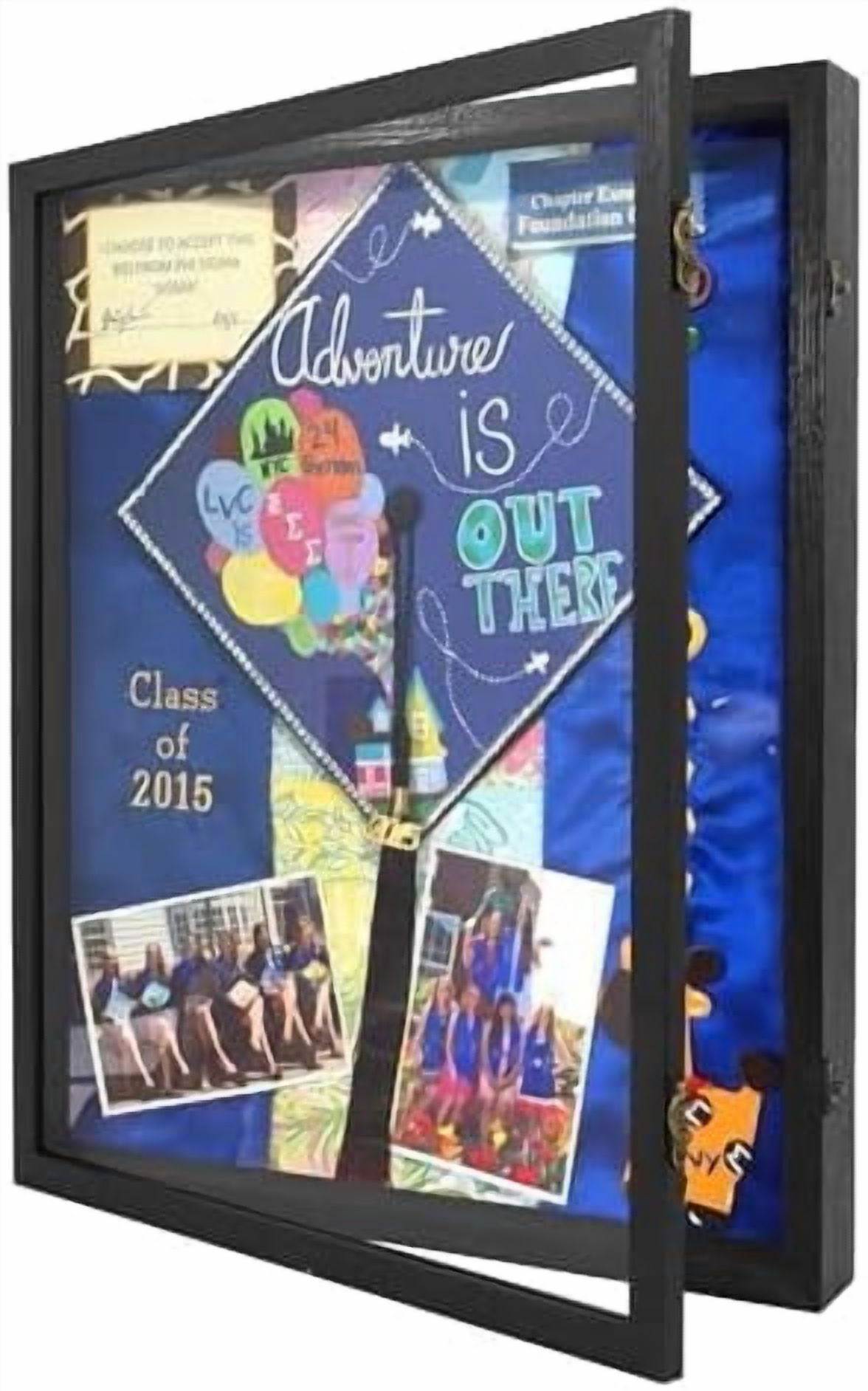 Graduation Shadow Box Frame 16x20 Display Case with Linen Back ...