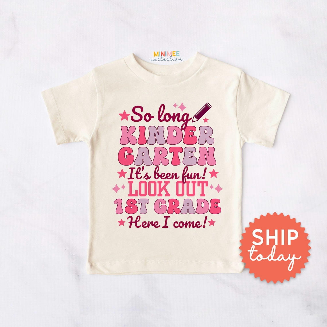 Graduation Shirt For Kids, Kindergarten Graduation Toddler Shirt, End ...