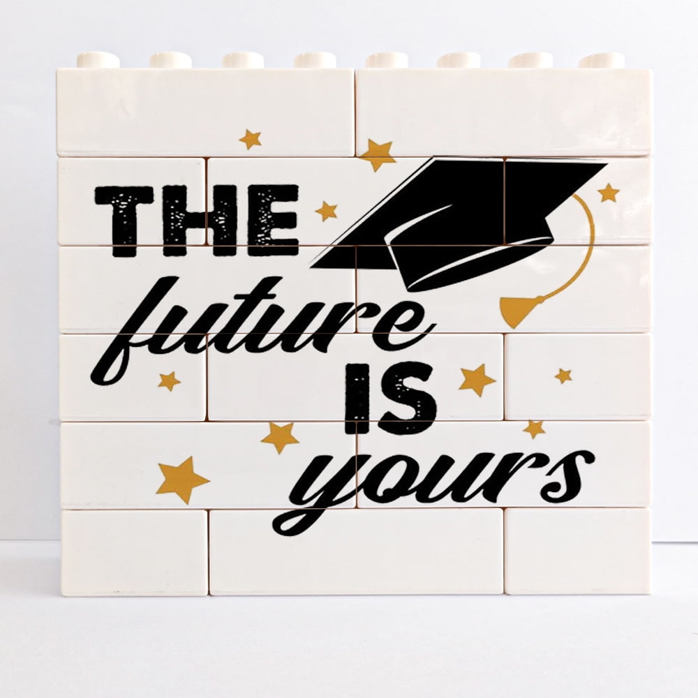 Graduation Sign Decor Desk Sign Graduate The Future Is Yours Building ...