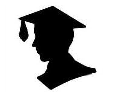 Graduation Silo Cake Decoration Edible Photo Image - Walmart.com