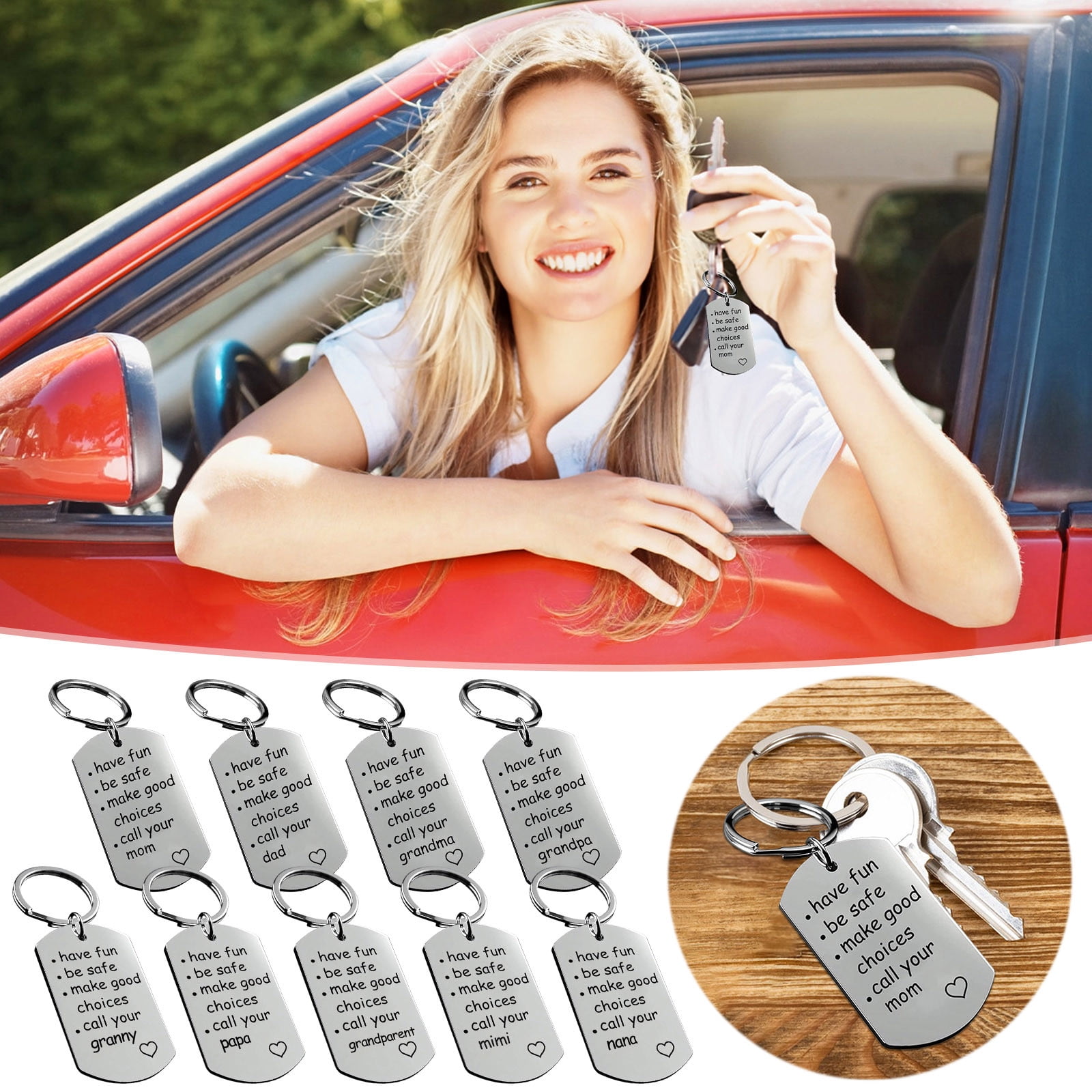 Graduation Stainless Steel Keychain, New Keychain, Minimalist Design ...