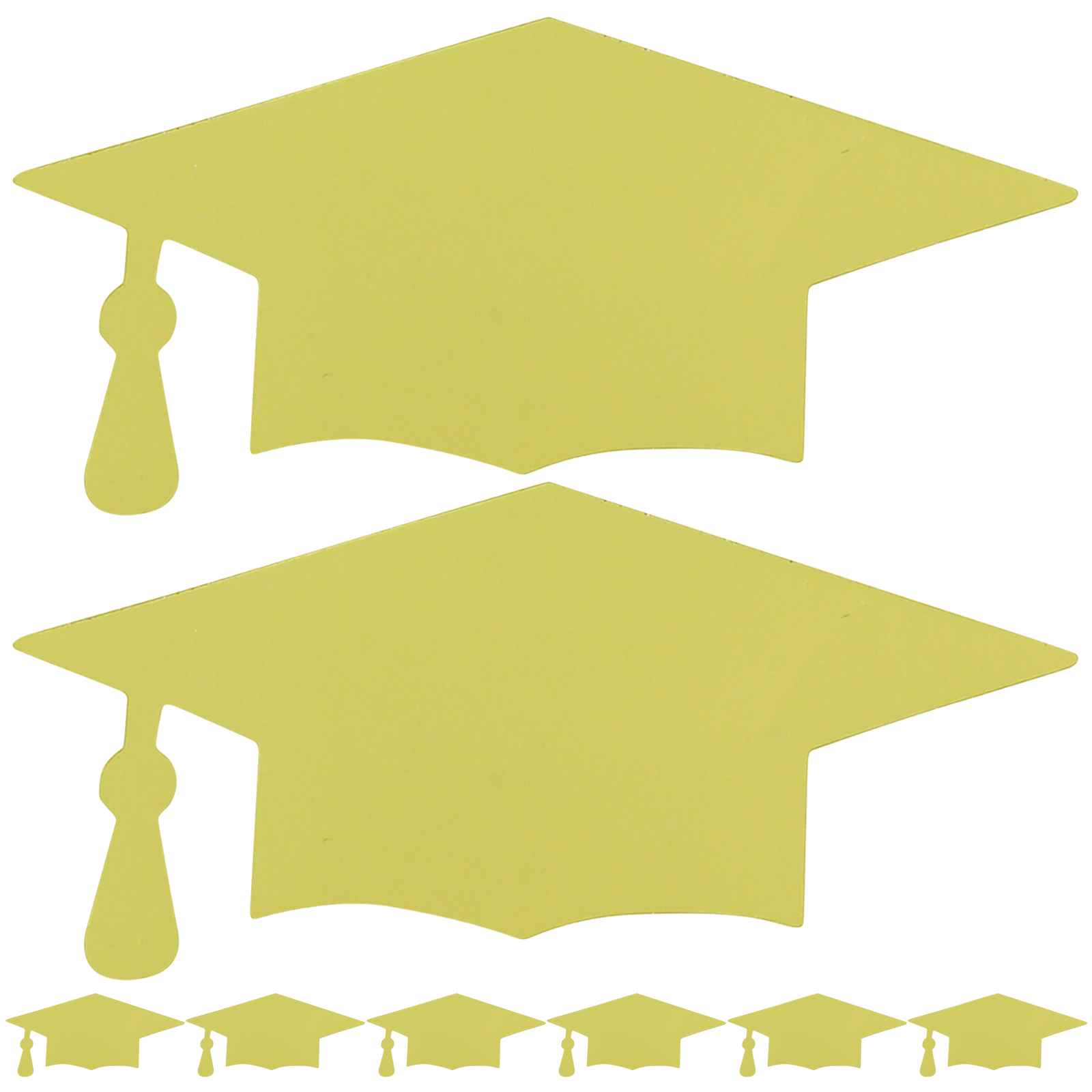 Graduation Stickers,10 Sheets Graduation Cap Stickers Grad Hat Stickers ...