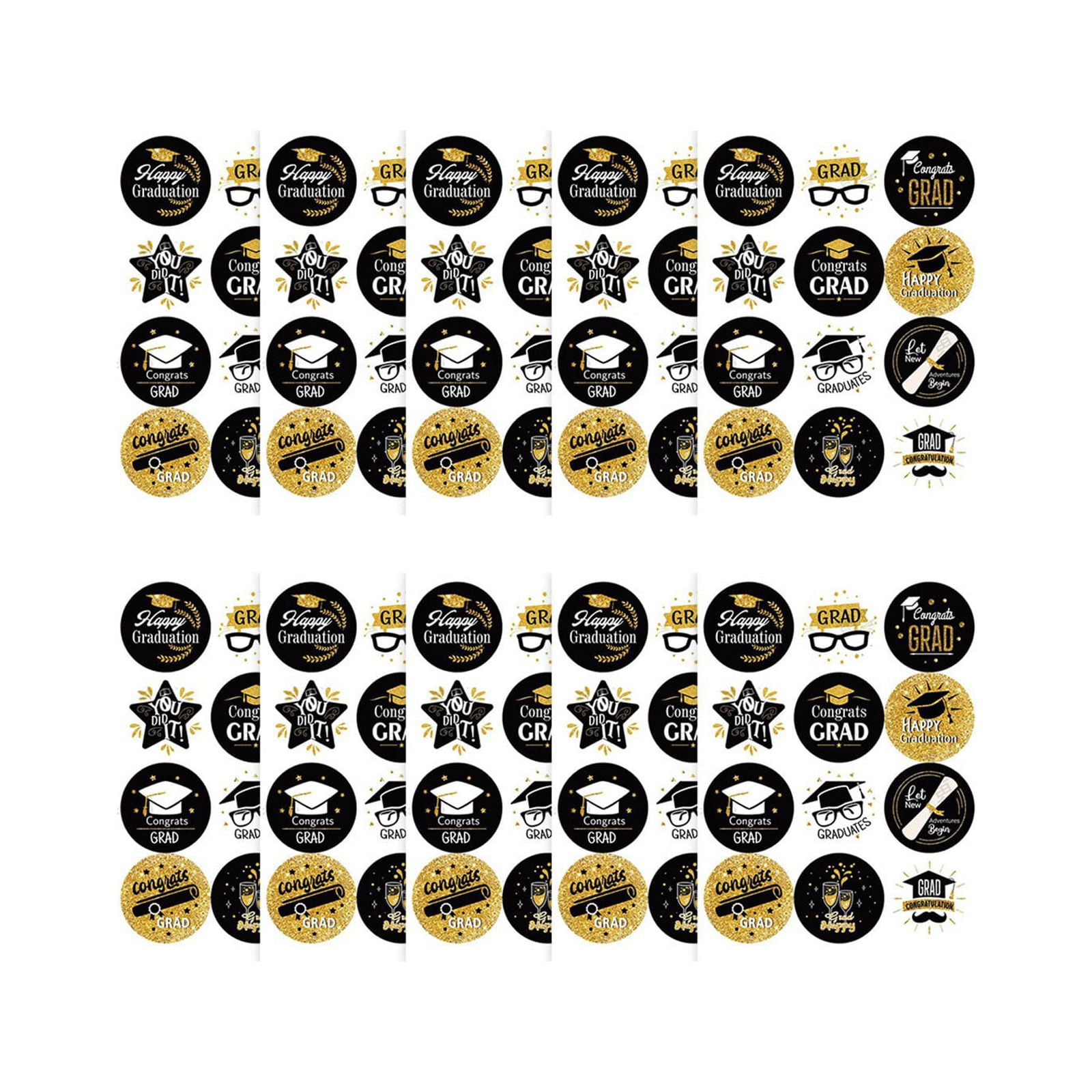 Graduation Stickers 2025 on Sale Barhoo Graduation Stickers for ...