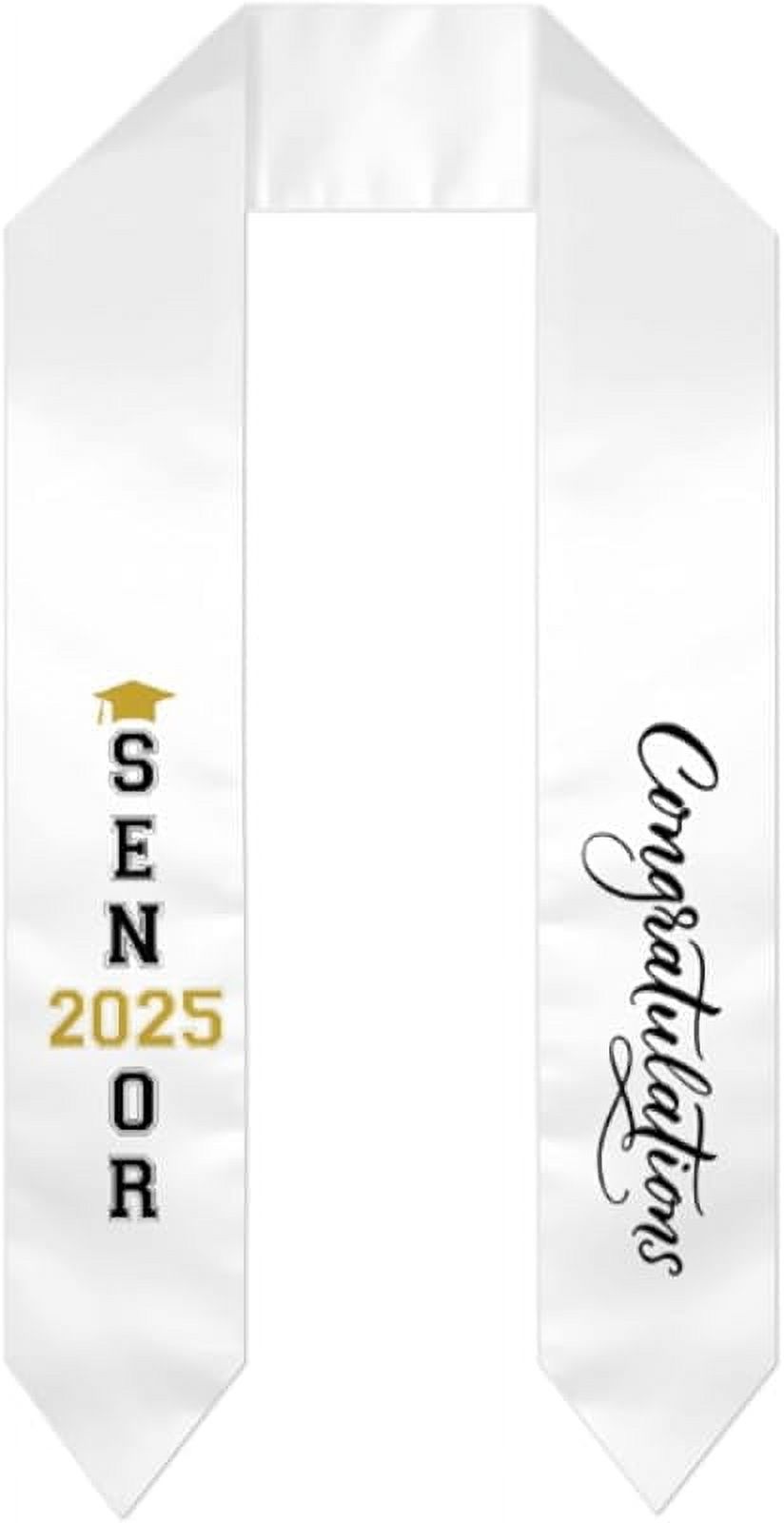 Graduation Stole 2025 Graduation Gift Class of 2025 Graduation Shawl ...