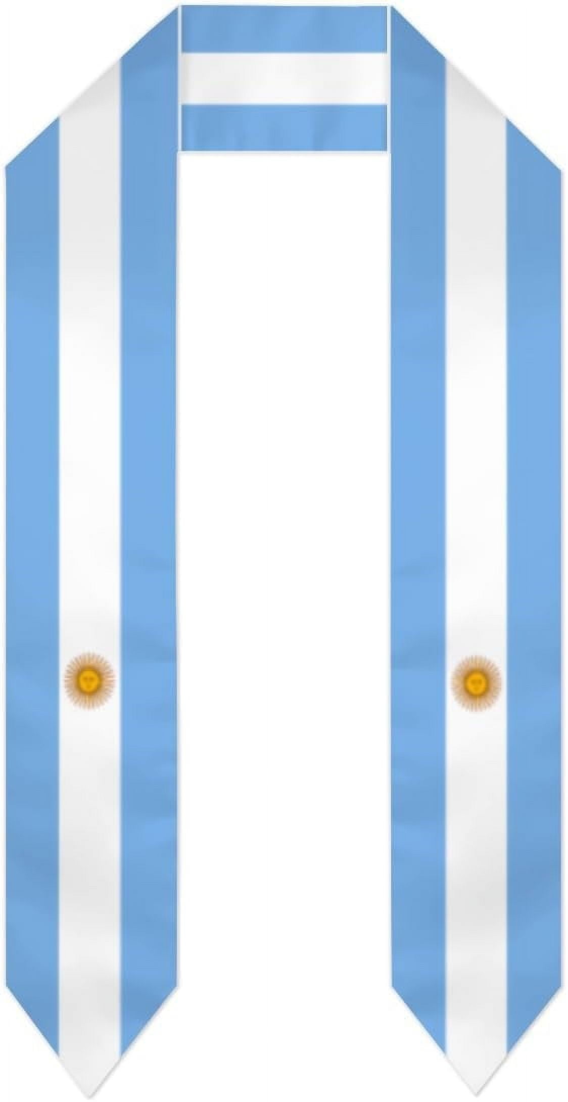 Graduation Stole Argentina Argentinean Flag Graduation Shawl Scarf Sash ...