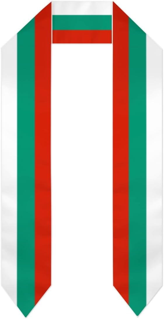 Graduation Stole Bulgaria Bulgarian Flag Graduation Shawl Scarf Sash ...