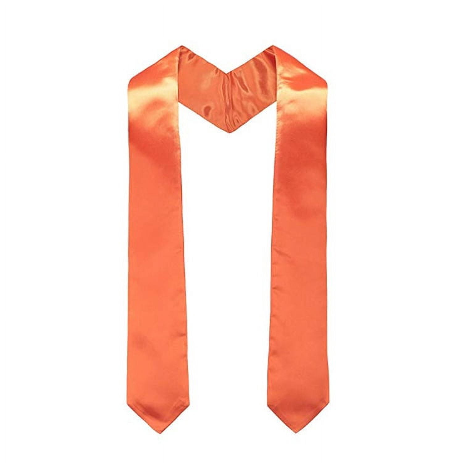 Graduation Stole Choral Clergy Sash For School/Church-orange(153*11.5cm ...