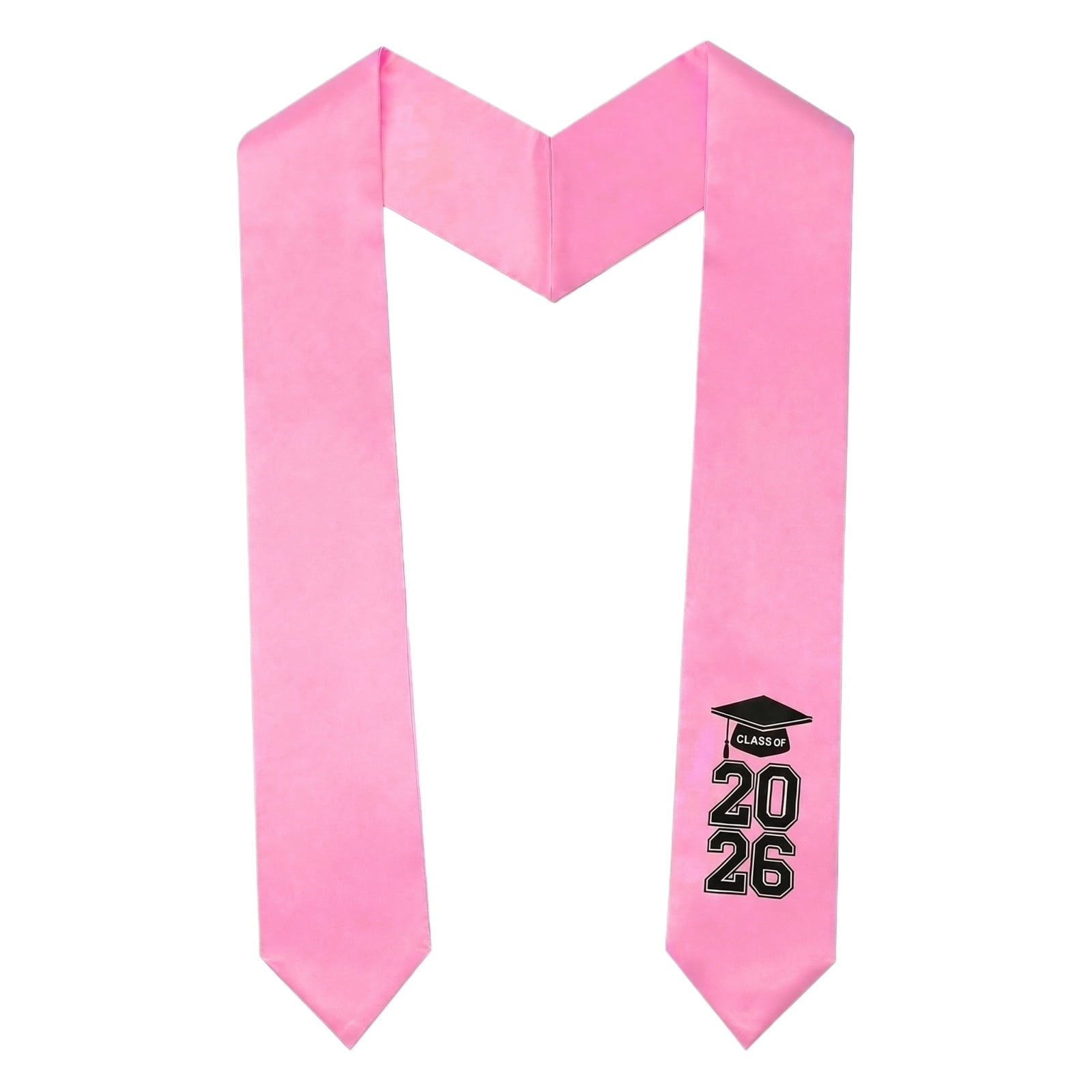 Graduation Stole Class of 2026 Satin Honor Sash with Embroidered Cap ...