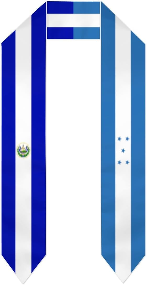 Graduation Stole El Salvador Honduras Honduran Flag Graduation Shawl ...