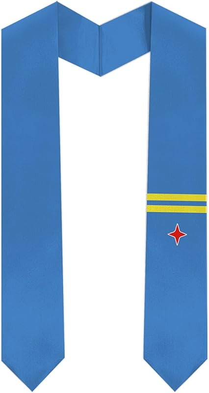 Graduation Stole Flag National Graduation Sash Honor Stole for Study ...