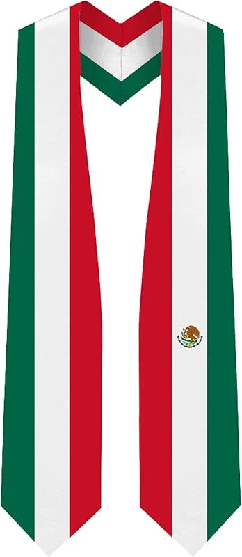 Graduation Stole - Length & Width Fits All Body Types - Study Abroad ...