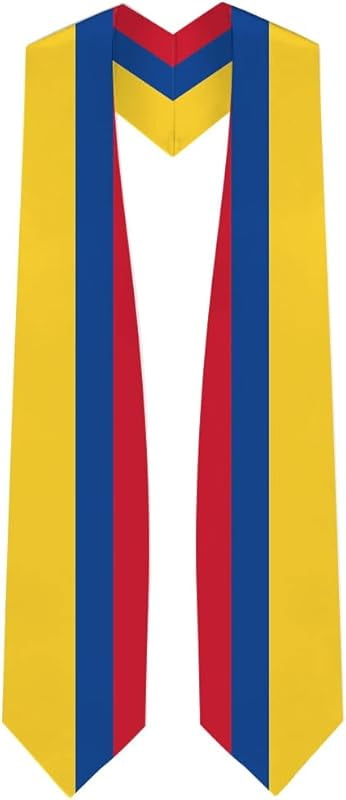 Graduation Stole - Length & Width Fits All Body Types - Study Abroad ...