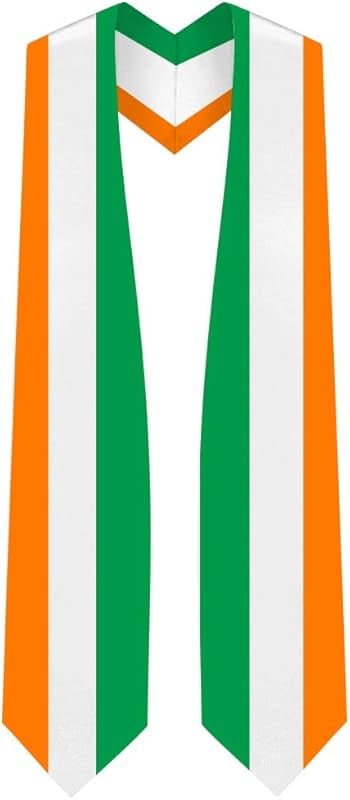 Graduation Stole - Length & Width Fits All Body Types - Study Abroad ...