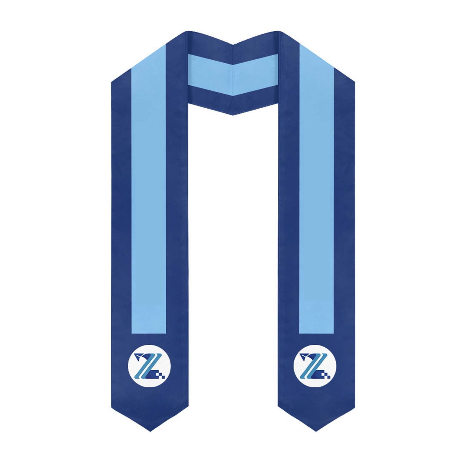 Graduation Stole Sash Class of 2025 - Patriotic Country Flag Design ...