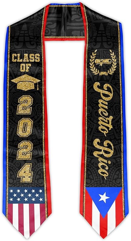 Graduation Stole, Stoles for Graduation 2024, Class of 2024 Graduation ...