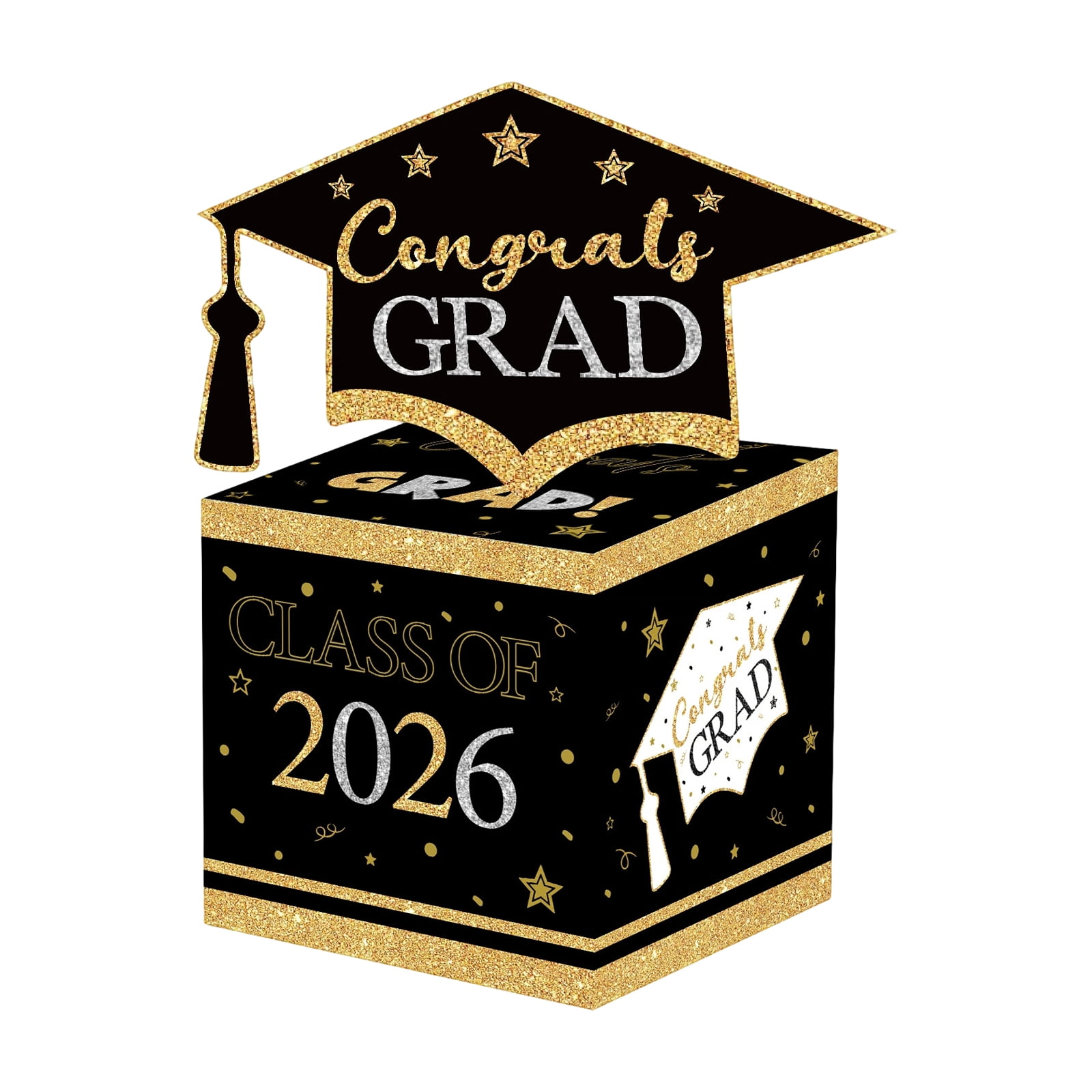 Graduation Surprise Money Box Kit, Includes 1 Box, 1 Card, and 30 OPP ...
