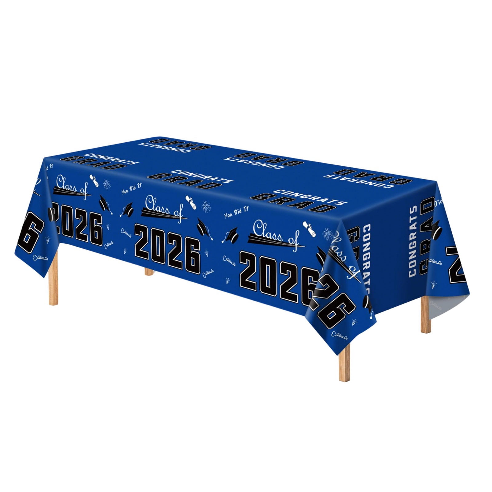 Graduation Tablecloth 2026 Congrats Grad Digital Print Party Decor ...