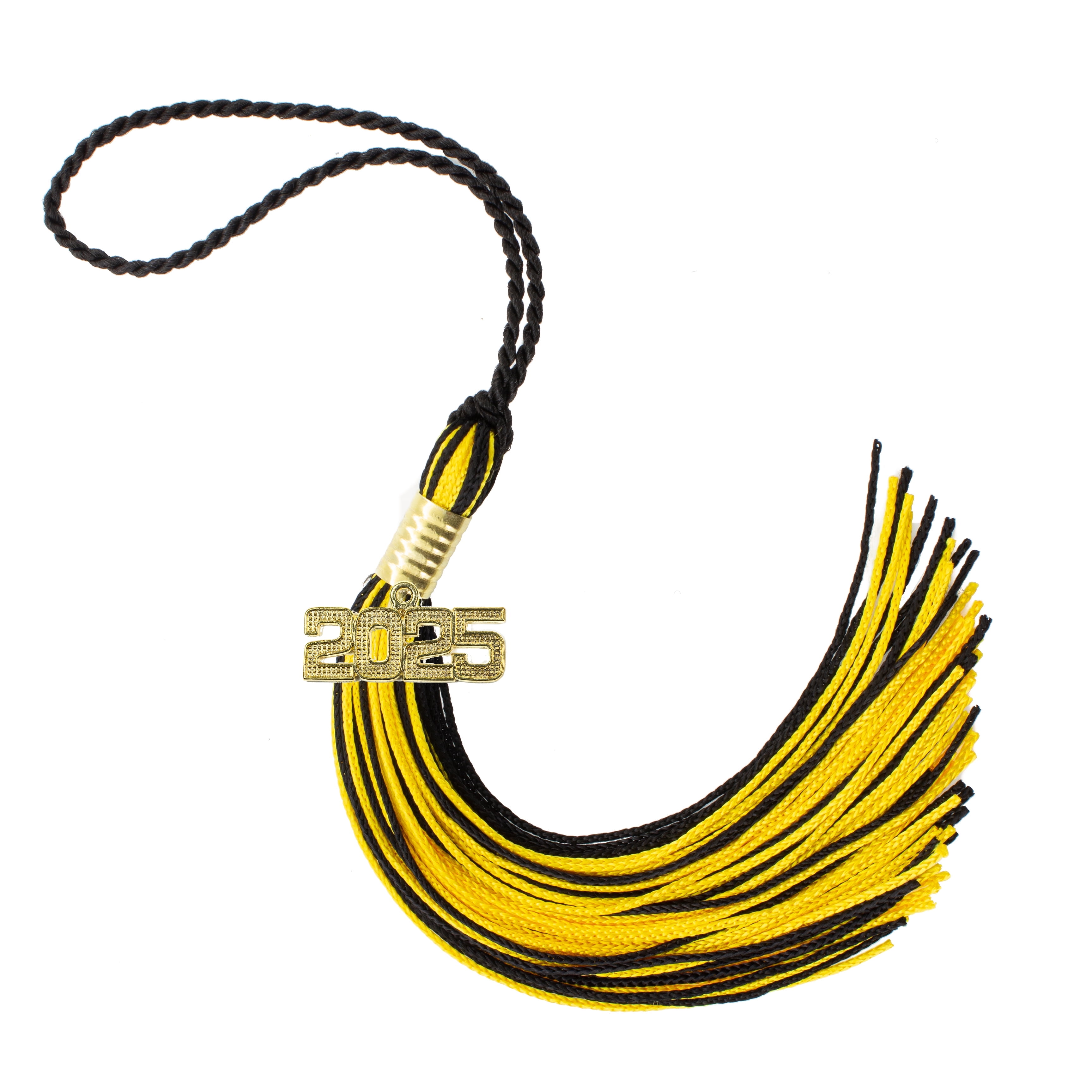 Graduation Tassel 2025 Black / Gold - Tassel Depot Brand - Walmart.com