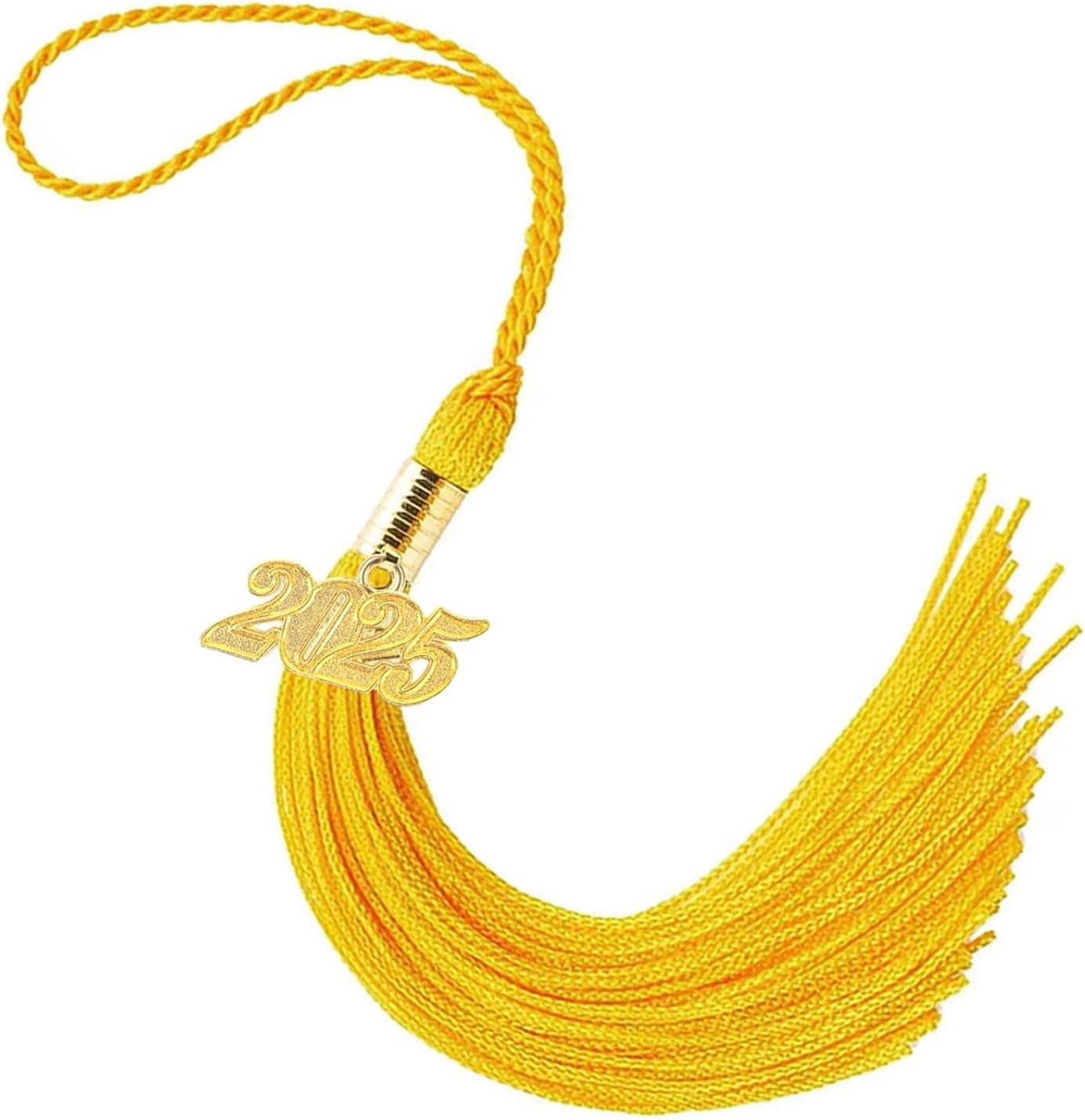 Graduation Tassel Gold, Elegant Graduation Tassel with Year Charm ...