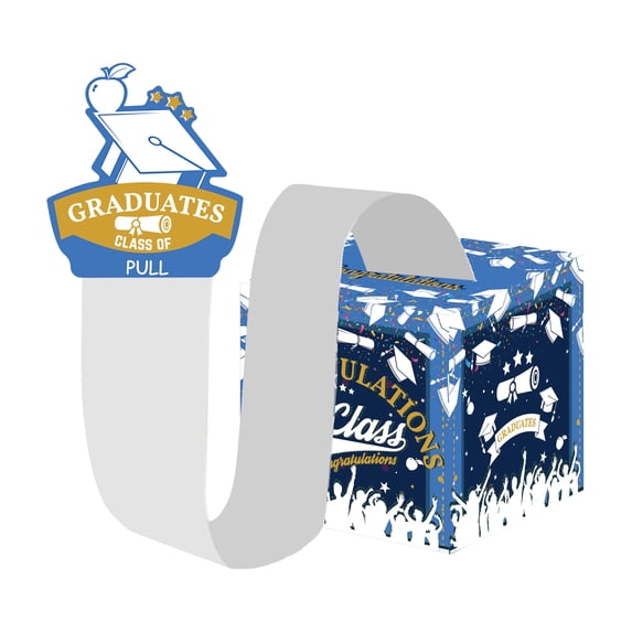Graduation Theme Money Gift Box Party Game Draw Money Surprise Box ...