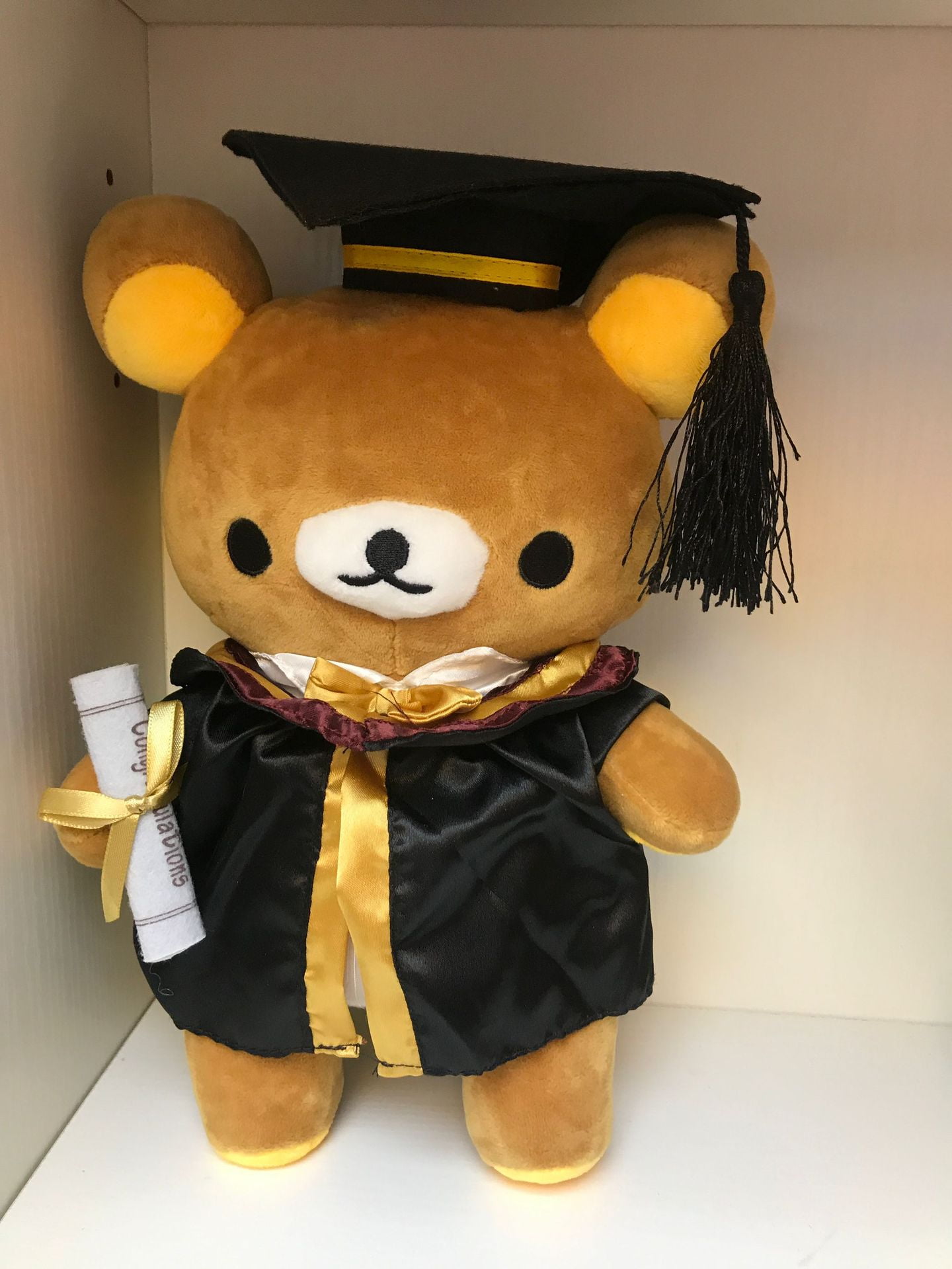 Graduation-Themed 8 Inch Cute Plush Doll - Soft Stuffed Toy, Perfect ...
