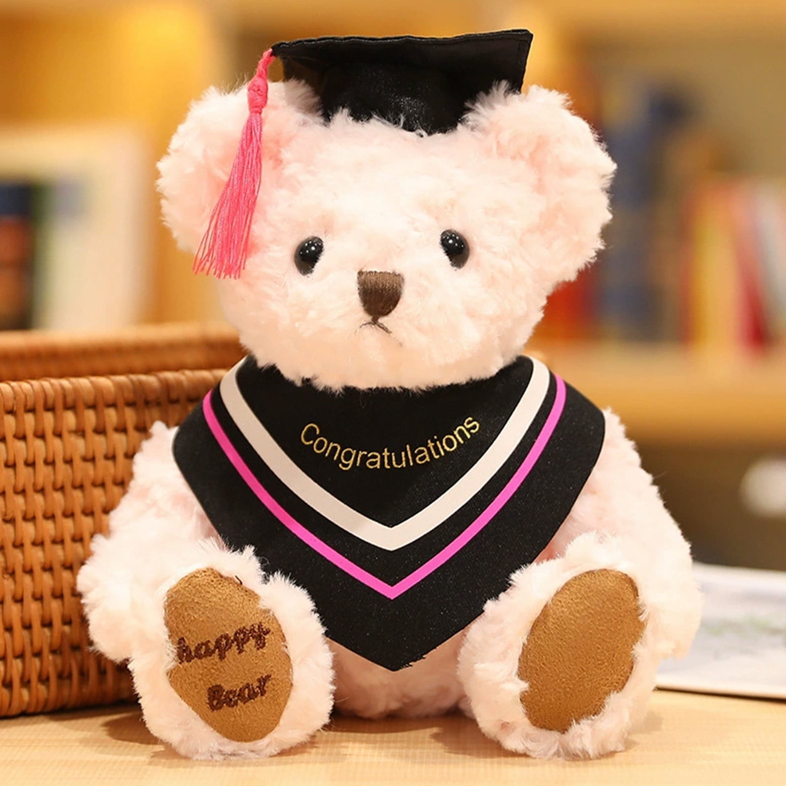 Graduation-Themed Plush Teddy Bear - Ideal 2025 Graduation Gift ...