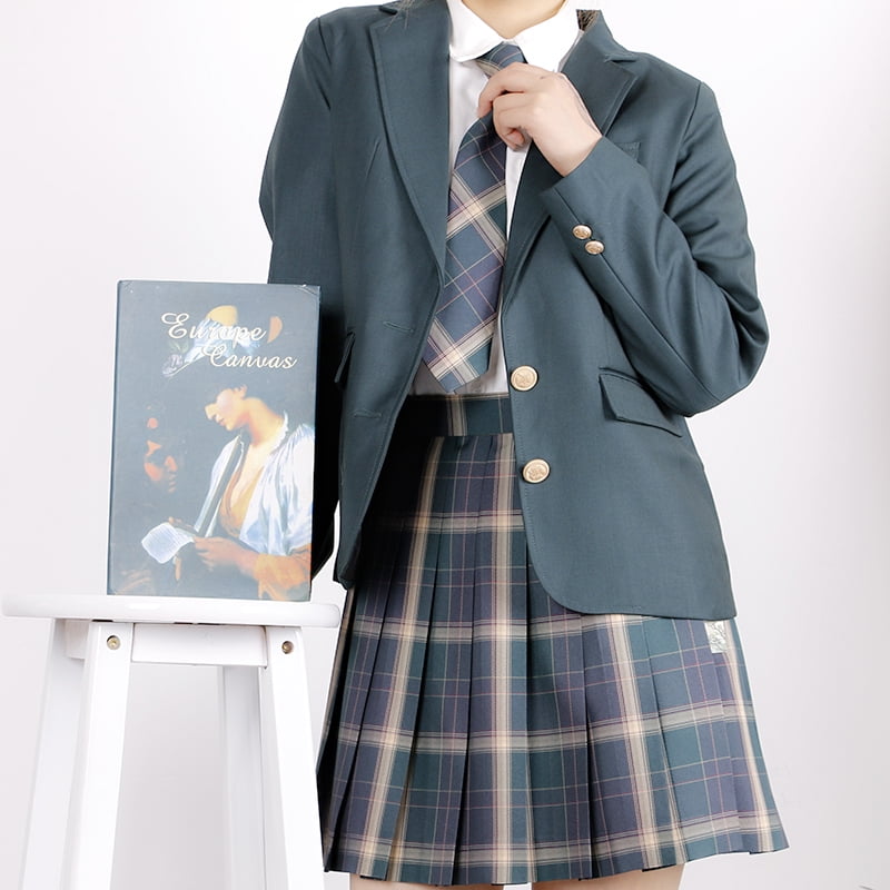 Graduation Uniform Blazer for Women Cardigan Jk Suit Coat Japanese Girl ...