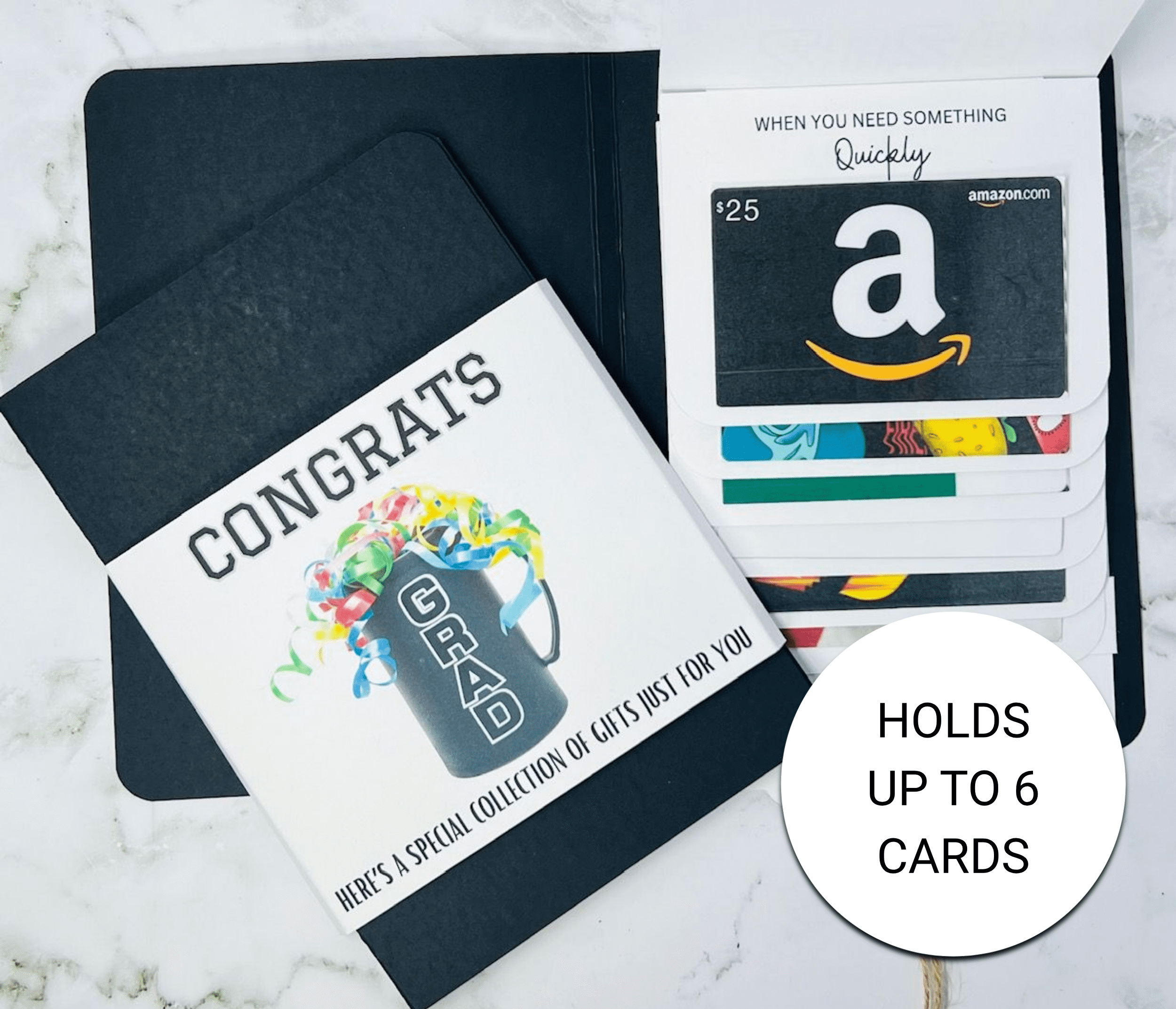 Graduation Waterfall Gift Card Booklet - Walmart.com