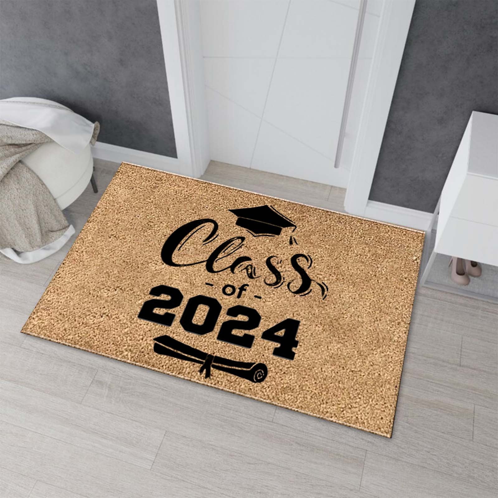 Graduation Welcome Doormat Class of 2024 Welcome Mats With No Slip ...