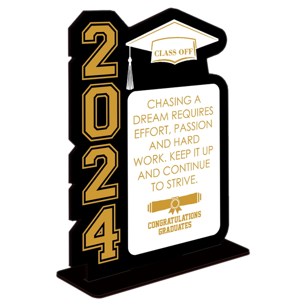 Graduation Wood Table Sign Wood Table Decoration 2024 Graduation Themed ...
