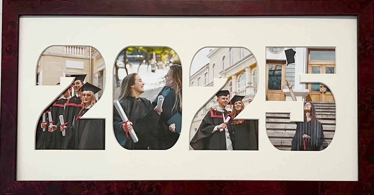 Graduation Year 2025 Collage Photo Frame for 4 - 5x7 Photos - Walmart.com