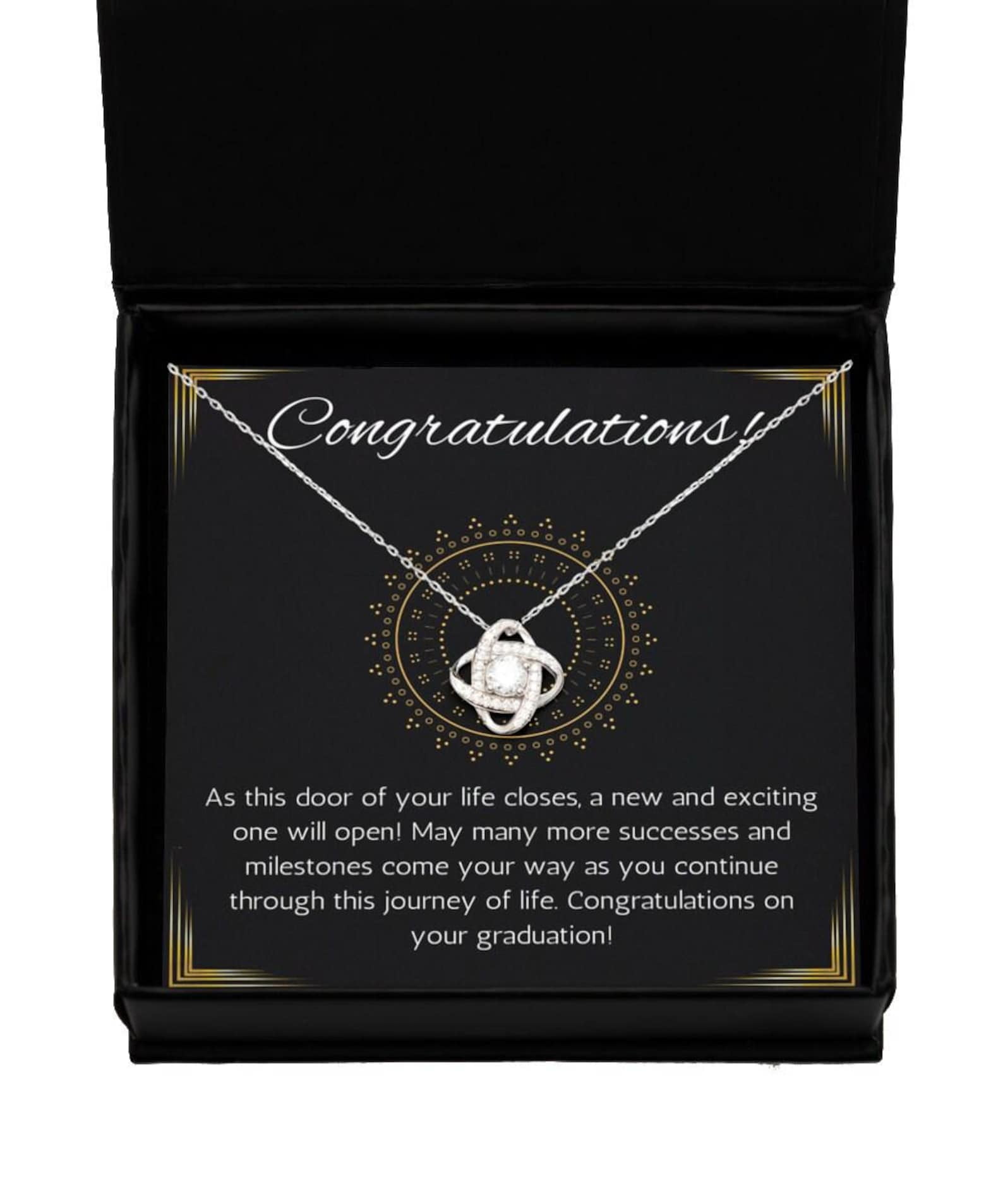 Graduation gift necklace for her, college graduation gift necklace ...