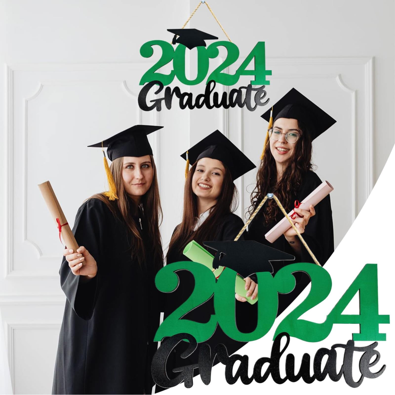 Graduation Party Supplies Ornaments Guopo 2024 Graduation Ornaments ...