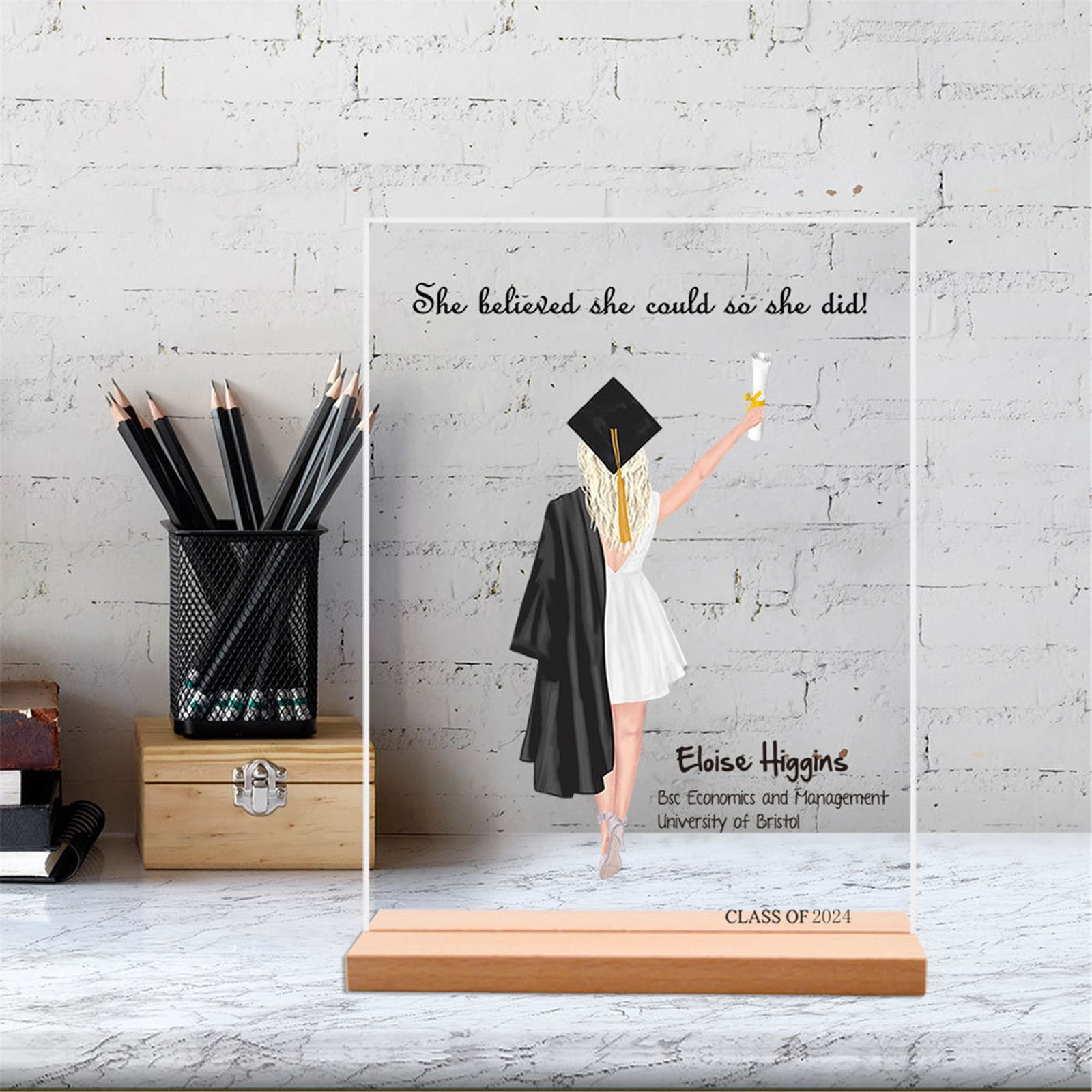 Graduation ornament decor,Placa Acrilica Personalizada Para ...