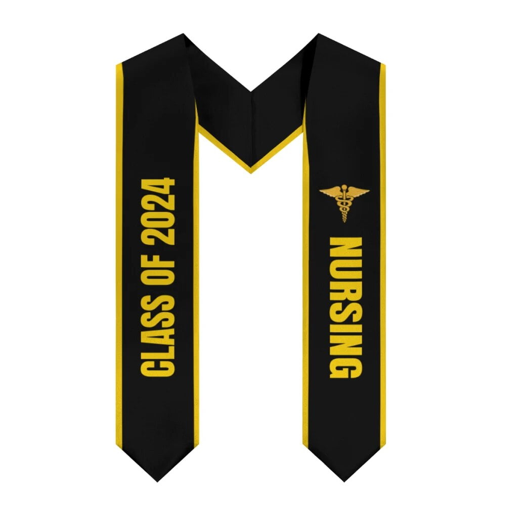 Graduation shawl 2024 Nurse Nursing Graduate Stole Sash Honor For Study ...