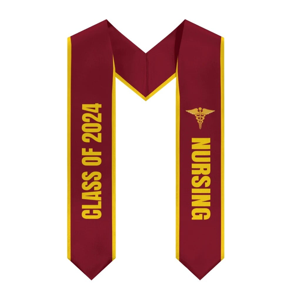 Graduation shawl 2024 Nurse Nursing Graduate Stole Sash Honor For Study ...