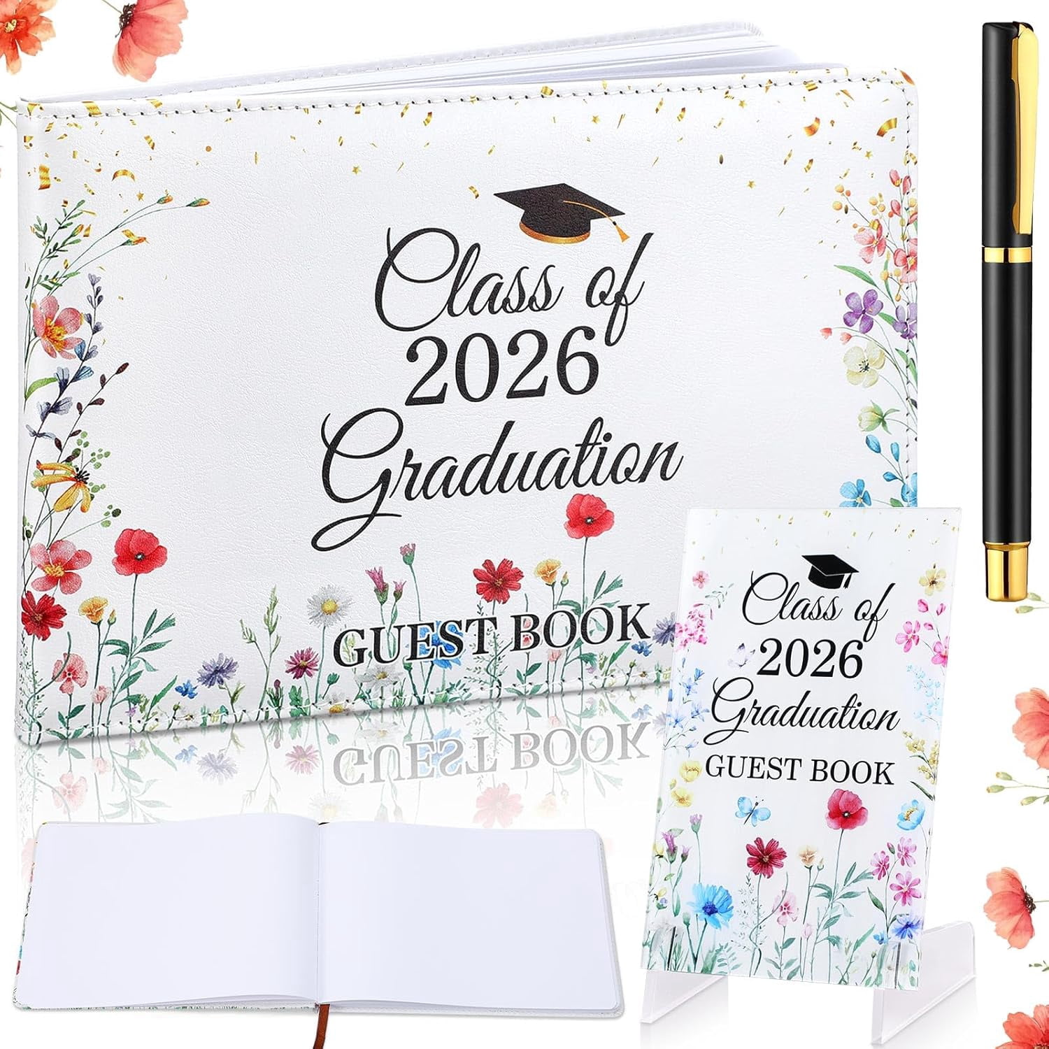 Graduation signature book photo guest book sign 2026 graduation party ...